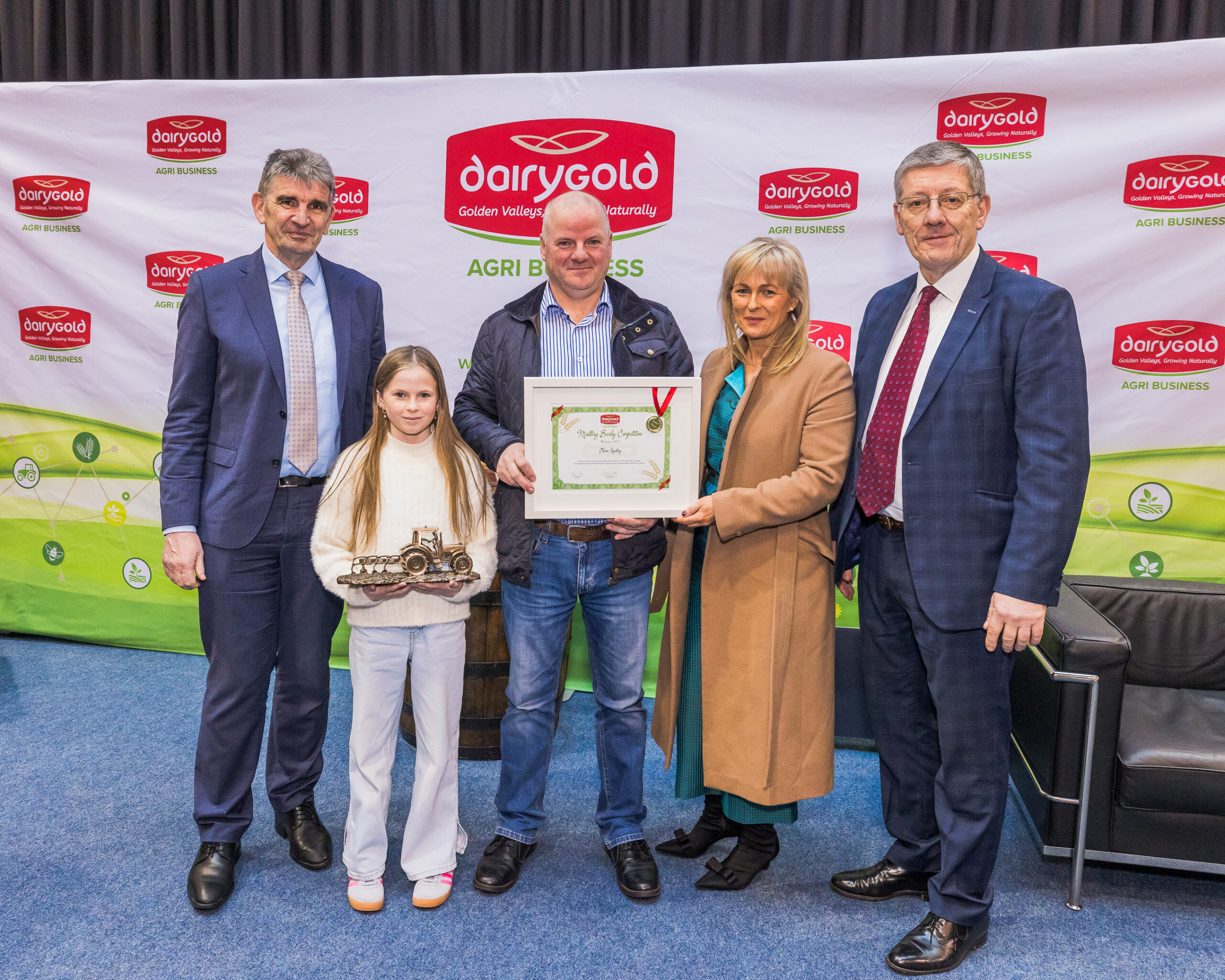 Tipperary family farm wins the Dairygold Malting Barley Competition at ...